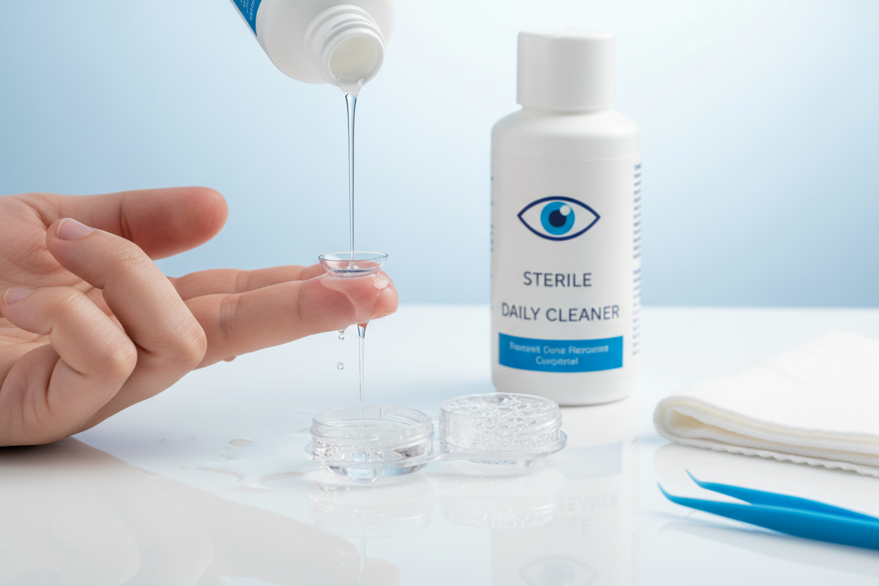 How to Clean Contact Lenses Properly: Step-by-Step Guide