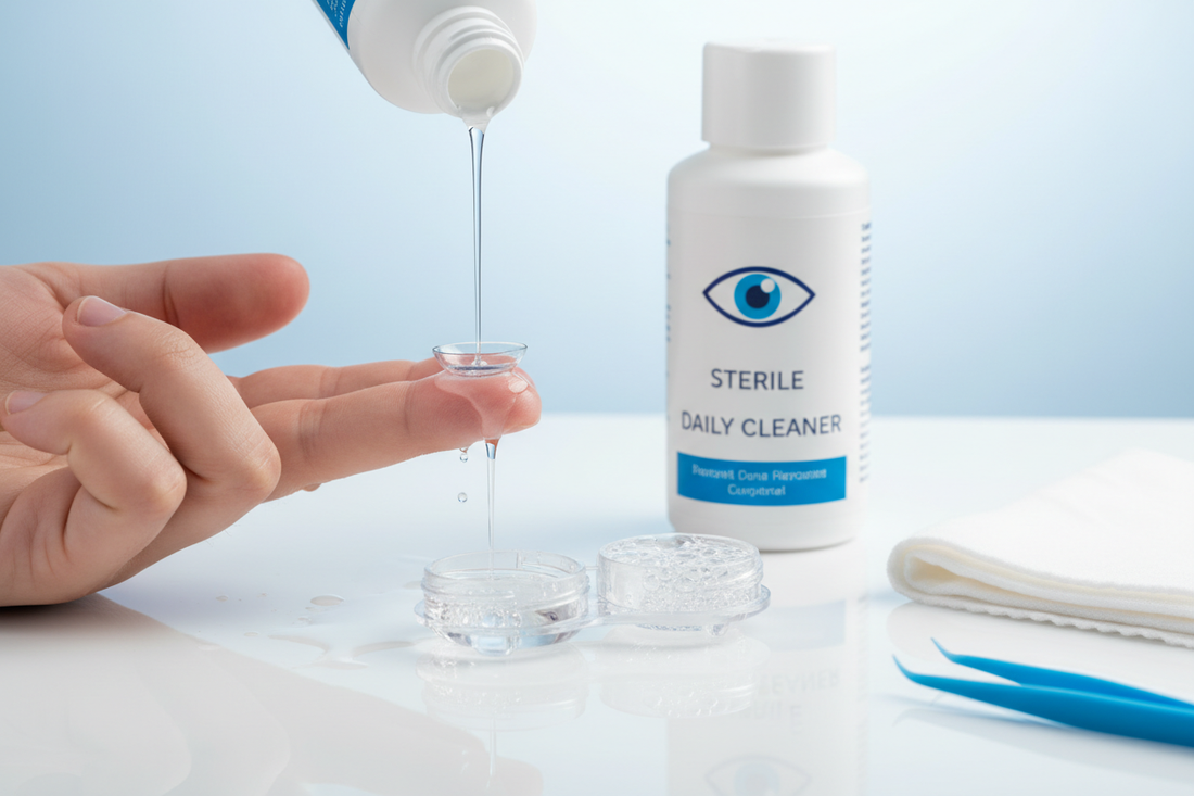 How to Clean Contact Lenses Properly: Step-by-Step Guide
