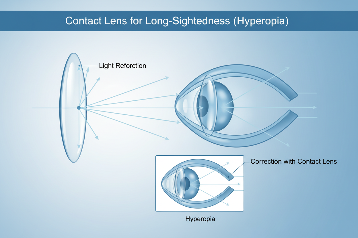 Contact Lenses for Long-Sightedness | Clear Vision & Comfort