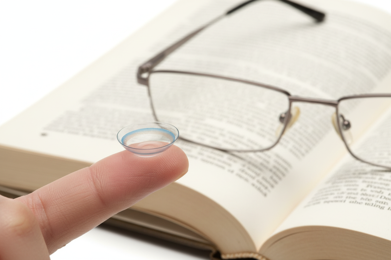 Contact Lenses for Reading: Types, Options & How to Choose