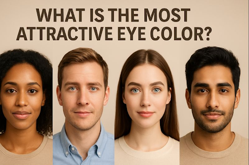 What is the most attractive eye color?