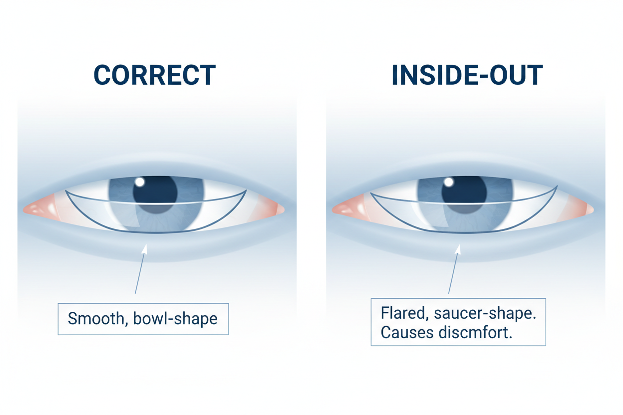 What Really Happens If You Wear Contact Lenses Inside Out?